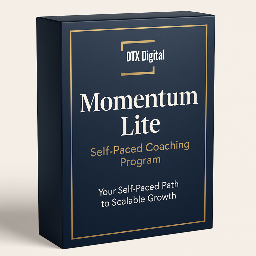 Self-Paced Business Coaching Program to Scale – DTX Digital